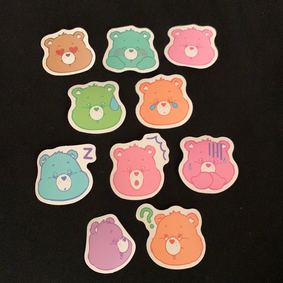 Accessories | Care Bears Sticker Set Of 1 | Poshmark